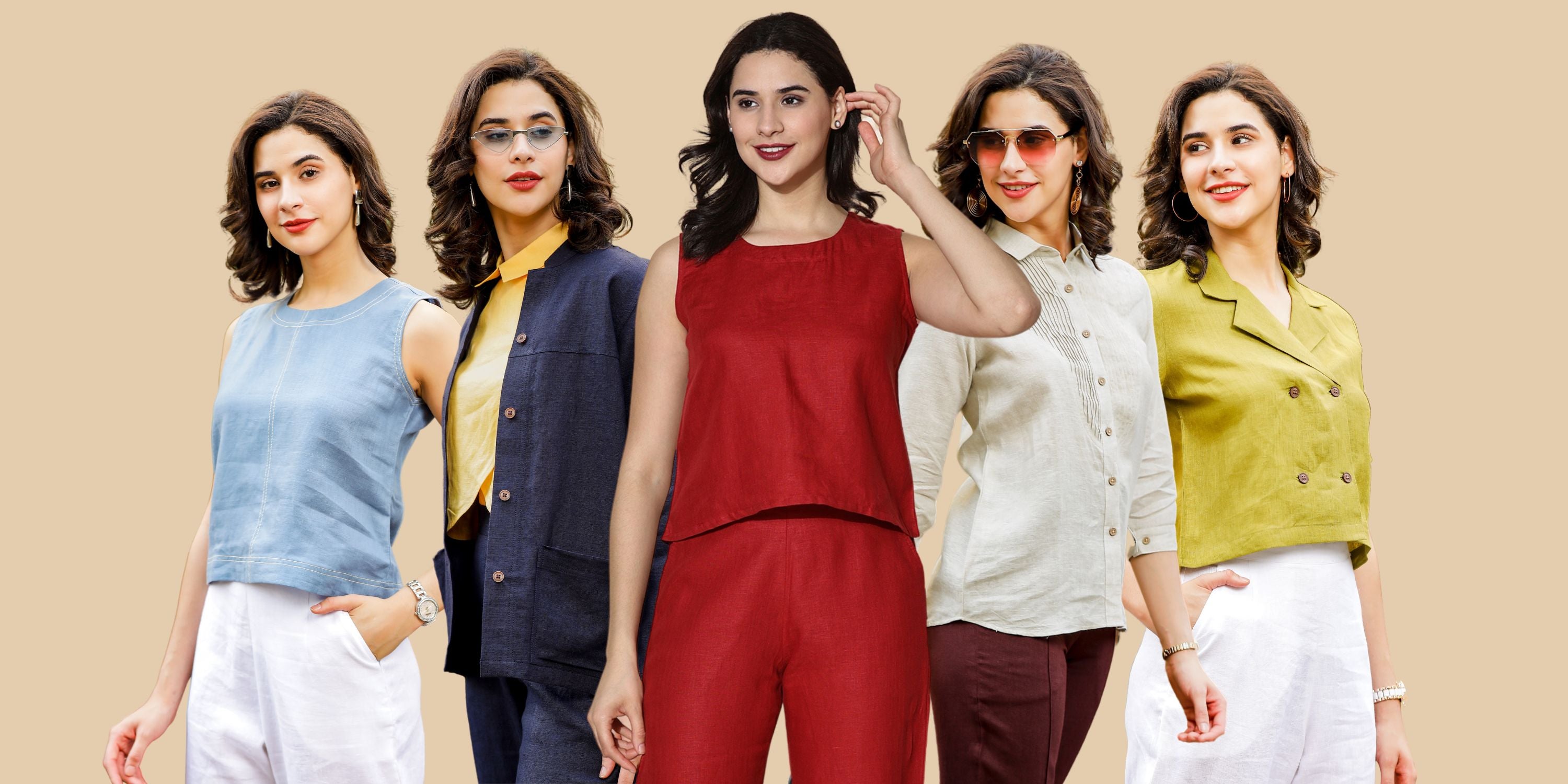 Pure linen tops, pants, jackets and more for women – Linen Trail