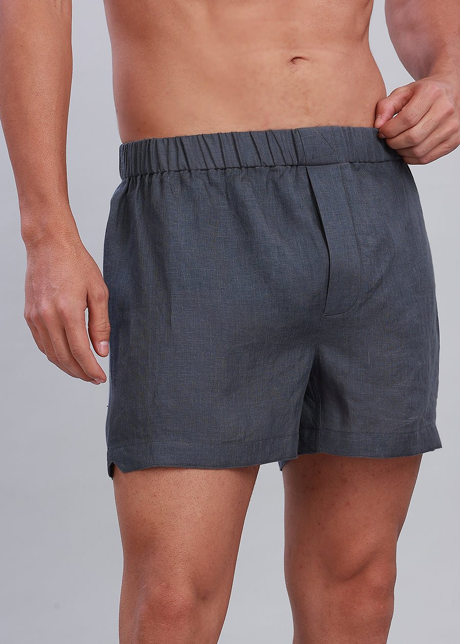 Shop Linen Boxers | Breathable Everyday Comfort Wear – Linen Trail