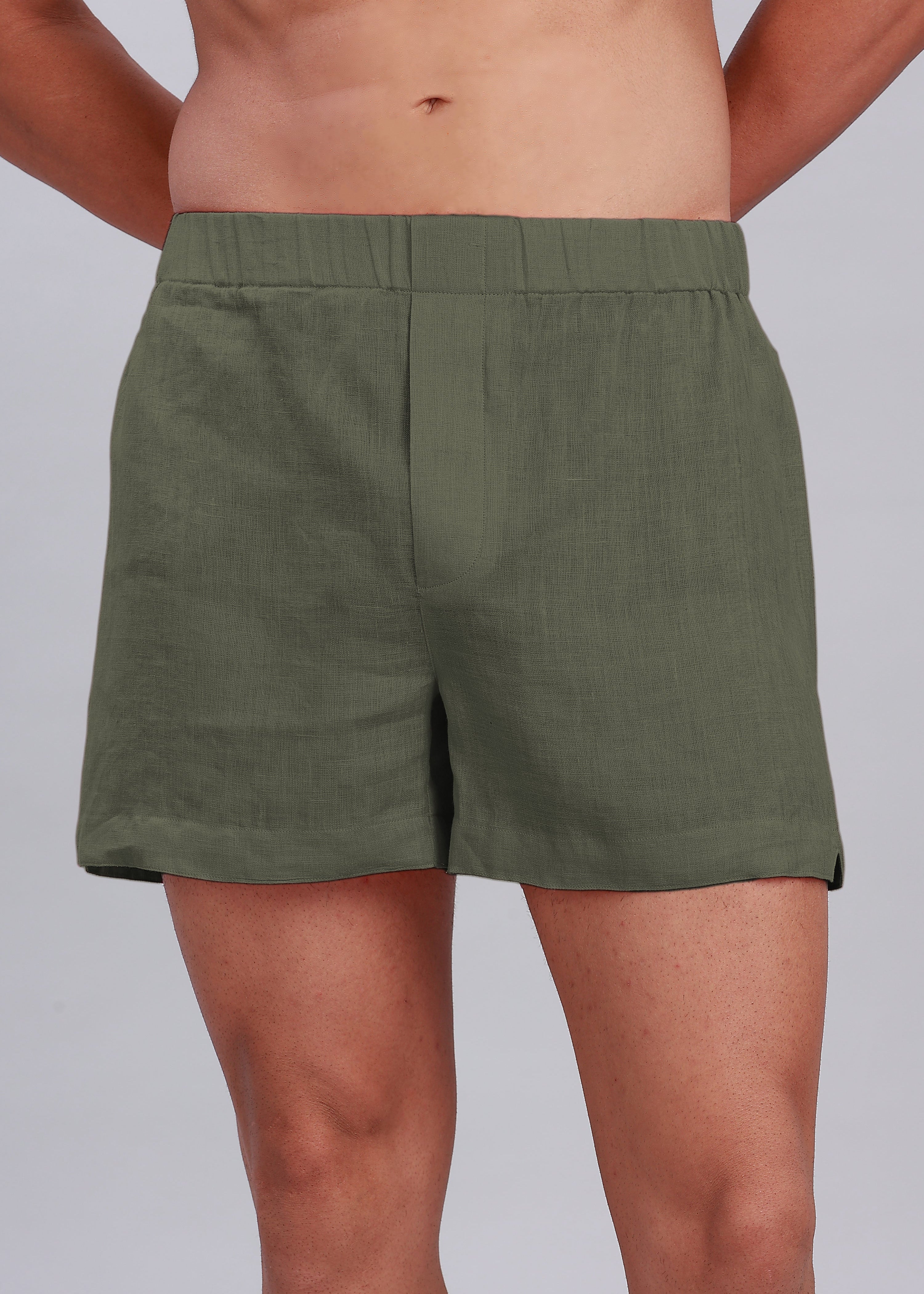 Pure Linen Boxers – Linen Trail