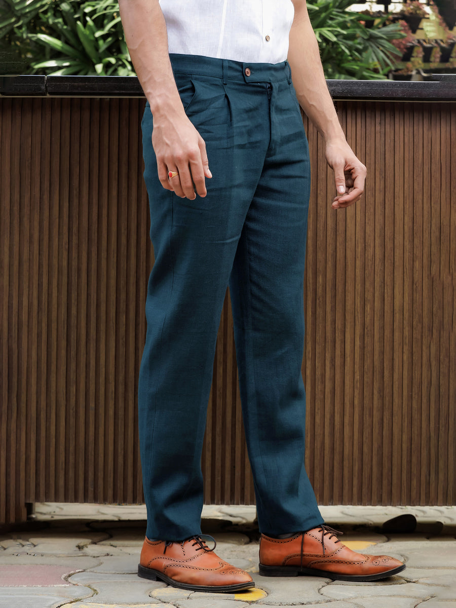 Casual Linen Trousers | Linen trousers for men – Linen Trail