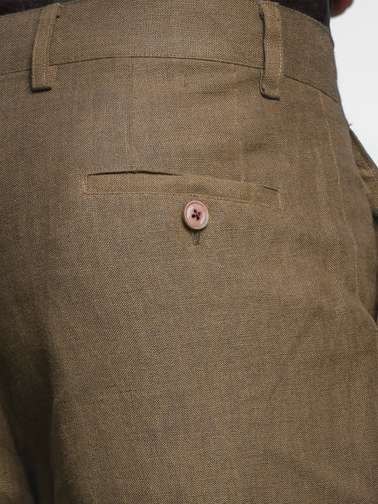 Casual Linen Trousers | Linen trousers for men – Linen Trail