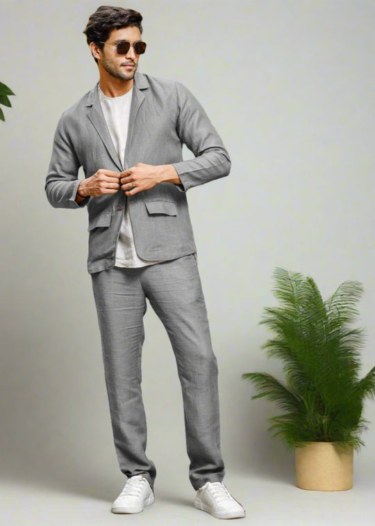 Deconstructed Jackets for Men – Linen Trail