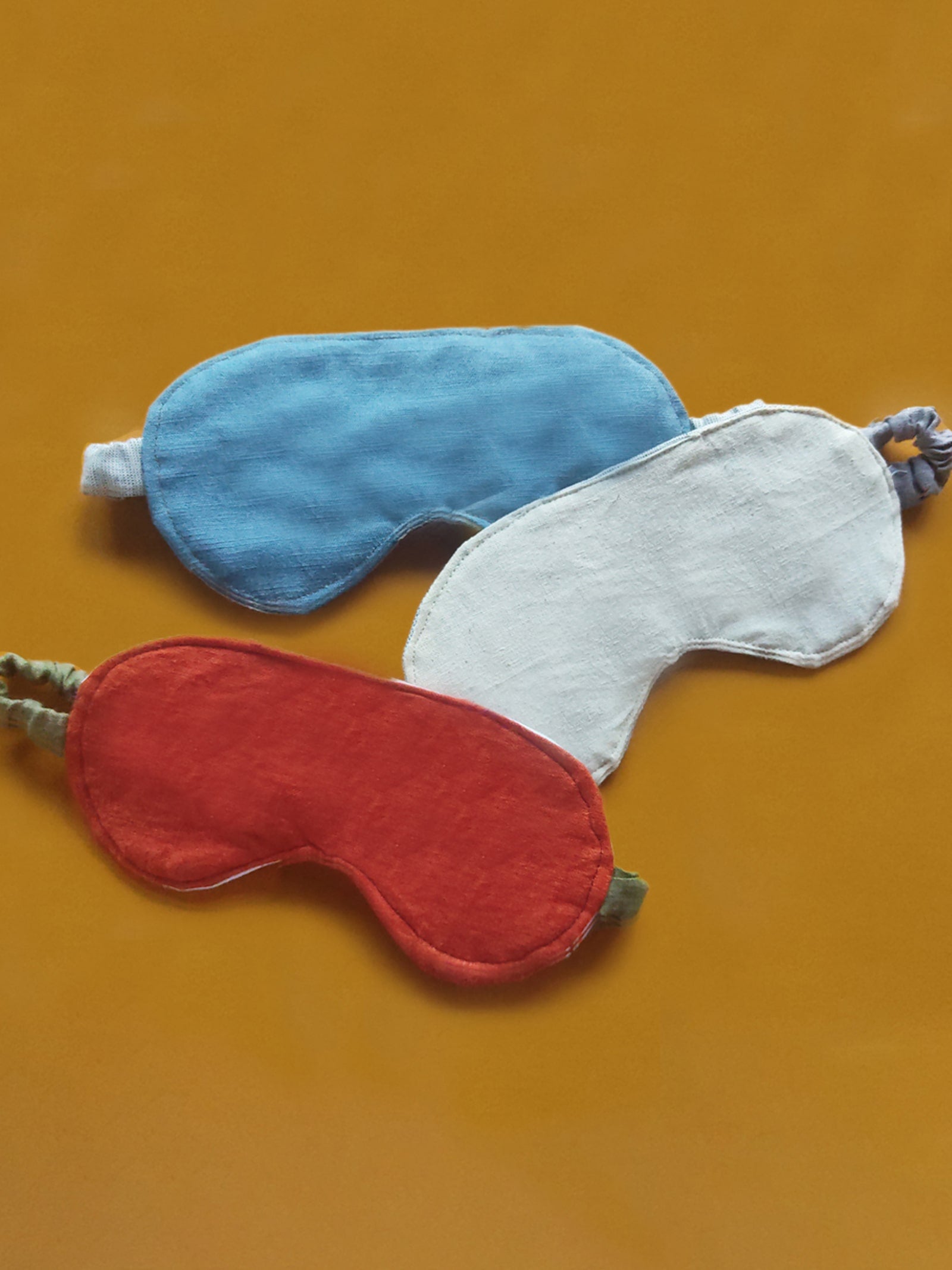 Upcycled Pure Linen Eye Masks For Him and Her by LINEN TRAIL – Linen Trail